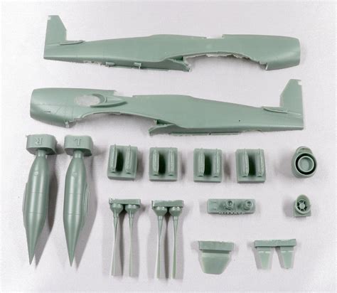 Piper Enforcer Model 1971 Conversion Set For Eduard Kit P 51d 1 48 S Halberd Models
