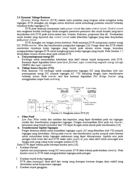 Dynamic Voltage Restorer Pdf