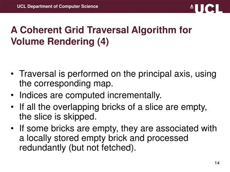 Ppt A Coherent Grid Traversal Algorithm For Volume Rendering