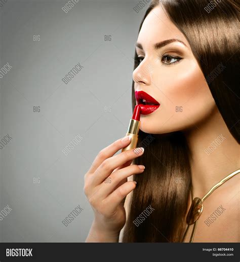 Sexy Girl Applying Image And Photo Free Trial Bigstock