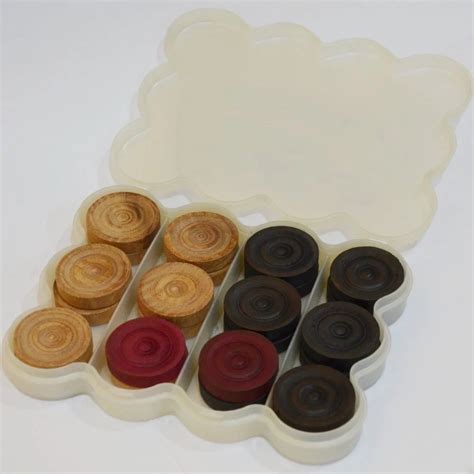 Assorted Bsm Wooden Carrom Coins At Rs 110box In Meerut Id 2852555846073