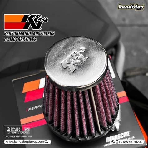 Kandn Performance Air Filters For Motorcycles Motorcycle Air Filter