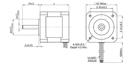 Nema 17 Worm Geared Stepper Motor Manufacturer Leanmotor