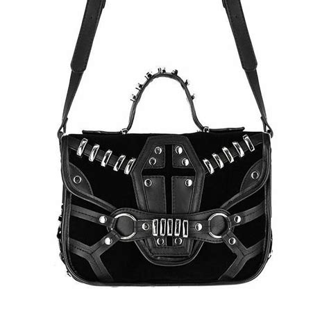 Gothic Harness Coffin Purse Unique Handbag Gothic Bag Purses
