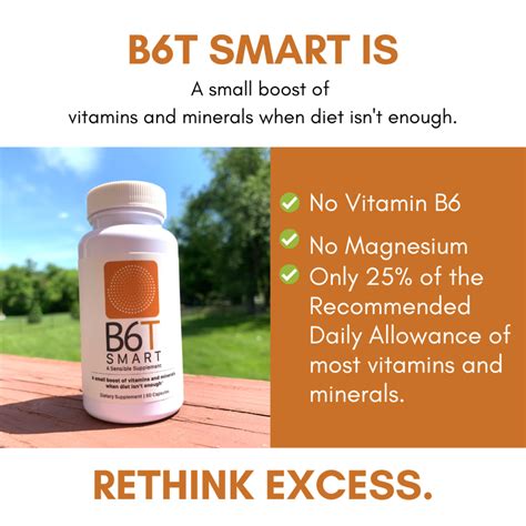 Multivitamin Without B6 Information Understanding B6 Toxicity