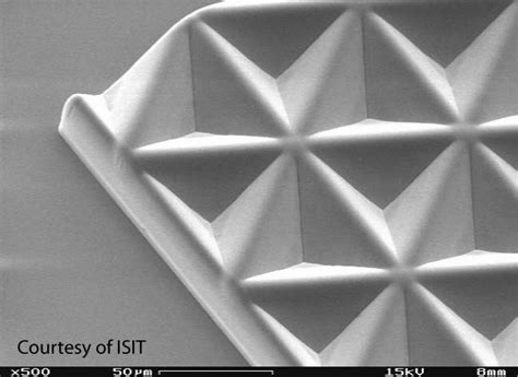 Sem Image Of The 50 μm Micro Corner Cubes Array Investigated Download