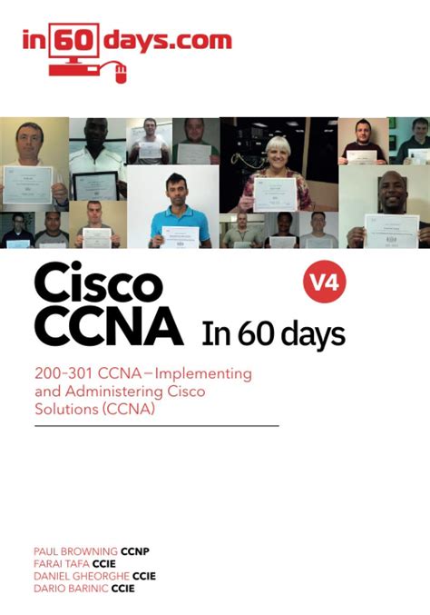 Cisco Ccna In 60 Days Browning Paul W Tafa Farai Gheorghe Daniel Barinic Dario
