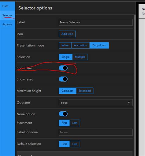 operations dashboard filter data by user input tex esri community