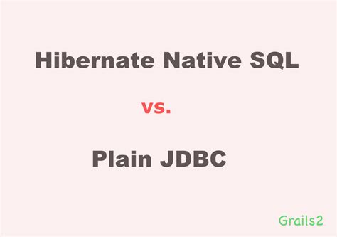 How To Test Database Connection Without Using Hibernate Orm In Grails