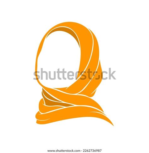 Hijab Symbol Illustration Muslim Woman Perfect Stock Vector Royalty