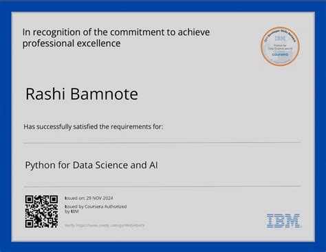 Rashi Bamnote On Linkedin Python Datascience Ai Machinelearning