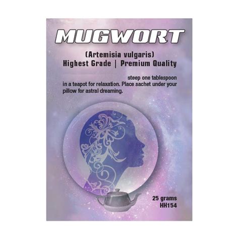 Wildcrafted Mugwort Herb 25g Mixology Dry Herb