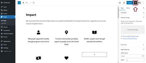 Adding A Header Image To A Page Wired Impact