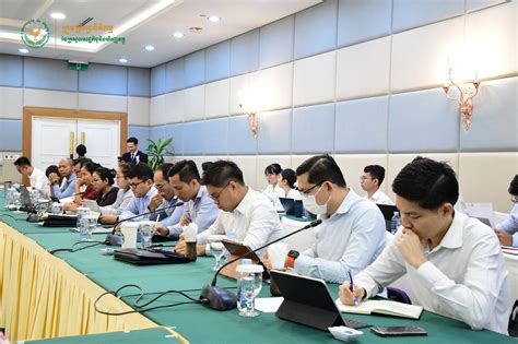 កិច្ចប្រជុំត្រួតពិនិត្យនិងវាយតម្លៃវឌ្ឍនភាពការងារប្រចាំត្រីមាសទី៣ គ ស ២០២៤