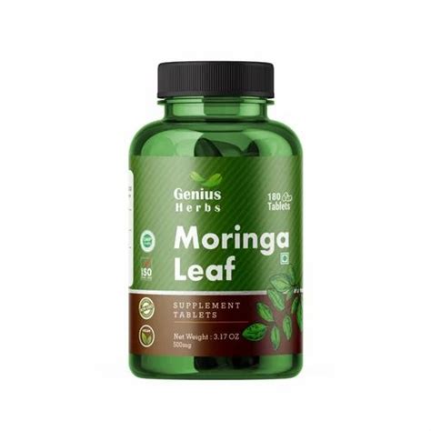 Moringa Leaf Tablets 500mg At Rs 165bottle In Coimbatore Id 26356828097