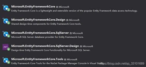 Net Core Ef Corelog4net基本三层架构搭建三层ef Core Csdn博客