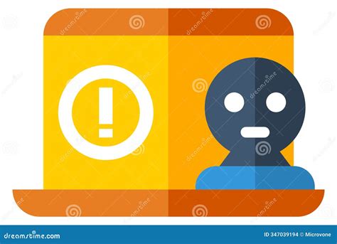Hacker Danger Color Icon Cyber Crime Security Stock Illustration Illustration Of Identity