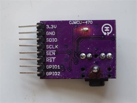 mitov software yesterday received an si4703 fm tuner module generously donated by richard toy