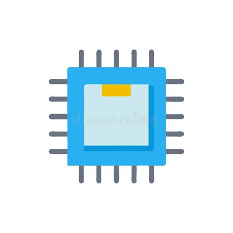Comprehensive Semiconductor Icon For Management Stock Image