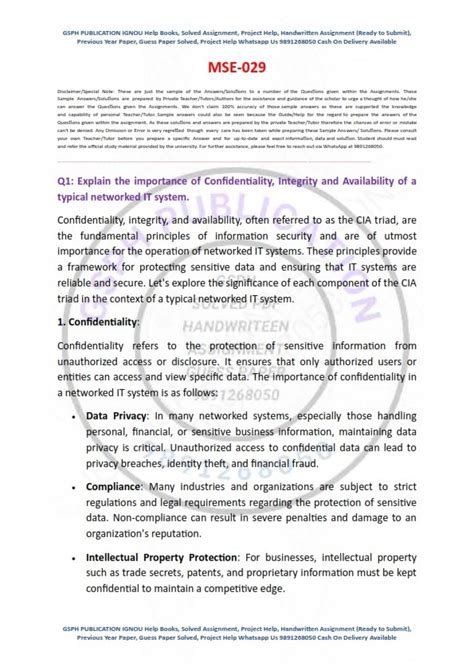 IGNOU MSE Solved Assignment English Medium IGNOU Solved Assignment Download PDF