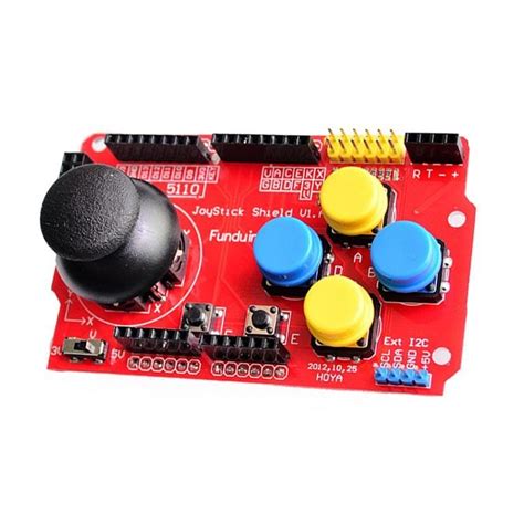 Joystick Shield Module Robotics Control For Arduino Analog Keyboard And Mouse Function