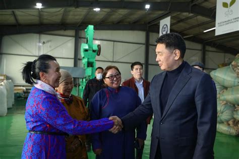 Монгол Улсын Ерөнхийлөгч Ухнаагийн Хүрэлсүх “Ханбогд Кашимер” ХХК д ажиллалаа