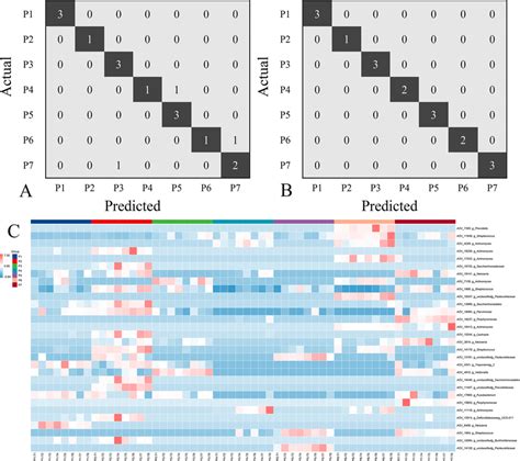 the results of classifying individuals with naive bayes and random