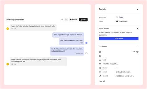 streamline remote support with zoho assist and intercom integration