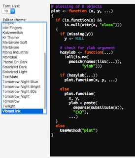 PLABO Choosing The Right Dark Theme In R Studio