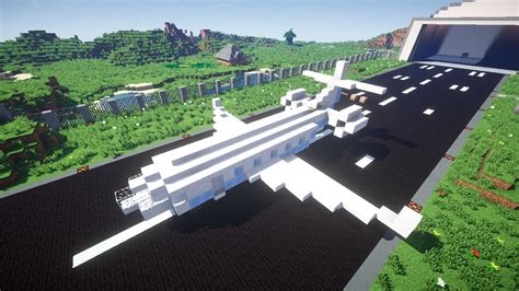 Самолёт в Minecraft Youtube
