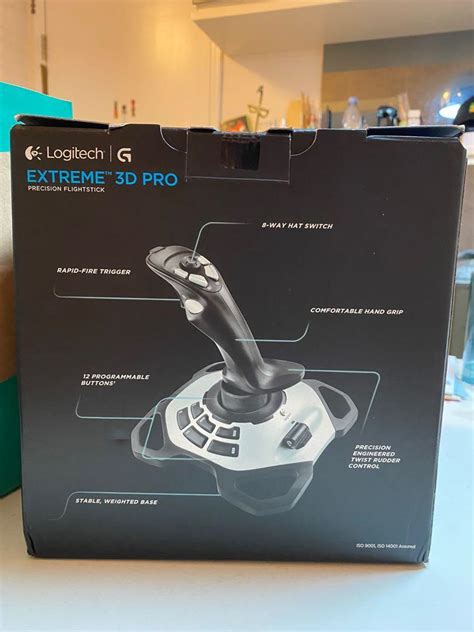 Logtech 3d Pro 飛機手制 手提電話 電話及其他裝置配件 其他電子周邊配件及產品 Carousell