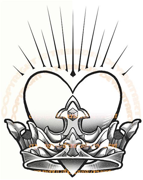 Crowned Heart Commission By Thenizu On Deviantart