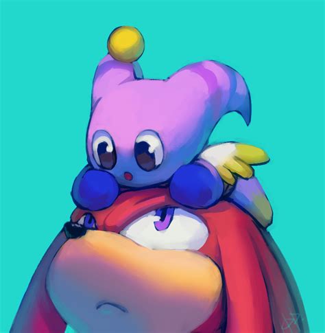 Knuckles And Chao Sonic The Hedgehog Fan Art 44683955 Fanpop