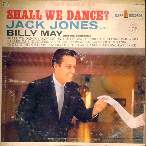 Jack Jones Shall We Dance Kapp Usa Vinyl Lp Album 45cat