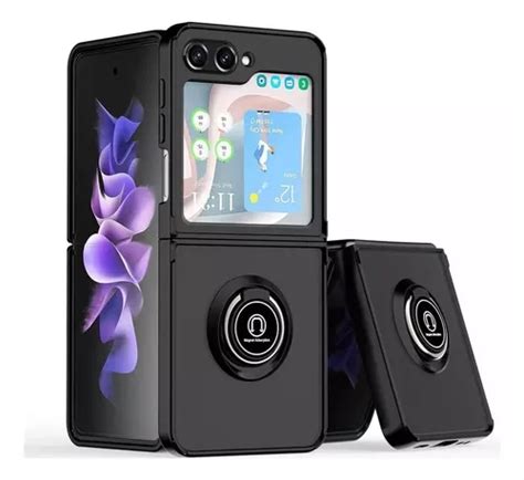 Funda Slim Para Samsung Galaxy Z Flip 5 Con Anillo