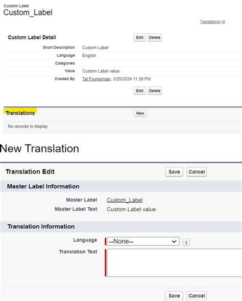 Salesforce Translation Where To Translate Each Component Salesforce Ben