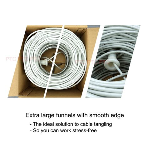 Cat M UTP Ethernet Lan Networking Cable Roll Solid Copper Core FREE X RJ PTComputers