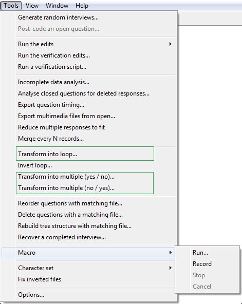Regexp In The Command Line For Question Selections Askia Help Centre