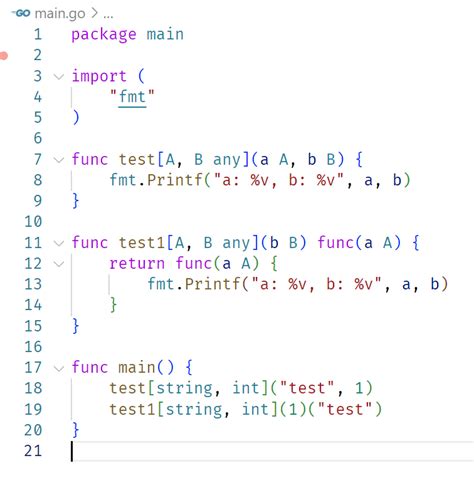 Xtoolsgopls Infertypeargs No Longer Produces Diagnostics · Issue 63821 · Golanggo · Github