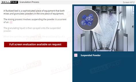 Fluidized Beds Skillpad Digital Learning For Life Sciences