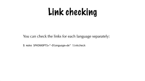Writing Multi Language Documentation Using Sphinx Speaker Deck