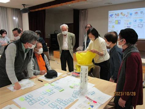 八軒地区「まちづくり協議会主催の避難所運営研修会」が開催されました。／札幌市西区