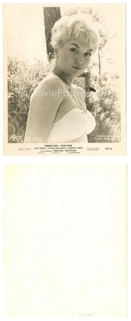 Mylene Demongeot 8x10 Still 58 The Sexy French Actress In Swimsuit