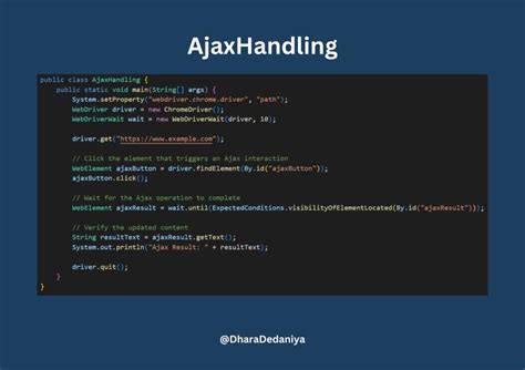 Dhara Dedaniya On Linkedin Testautomation Seleniumautomation Seleniumtesting Qualityassurance