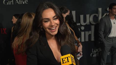 Mila Kunis On How She Handled Luckiest Girl Alives Most Shocking