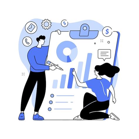 Premium Vector Business Strategy Abstract Concept Vector Illustration