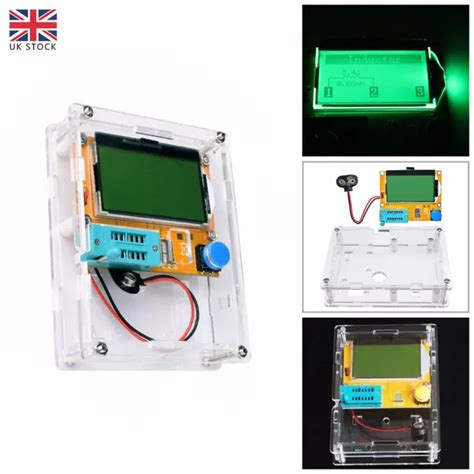 Lcr T4 Transistor Diode Capacitor Esr Lcr Meter Mosfet Pnp Tester For Atmega 328 Eur 18 38