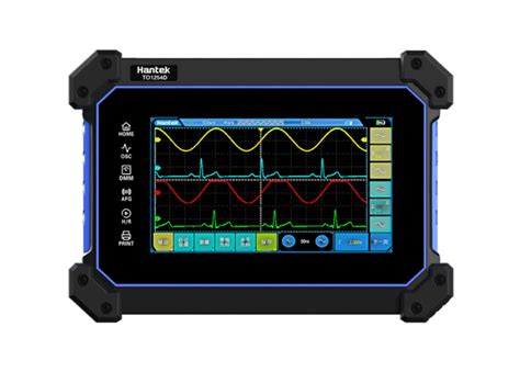 Hantek汉泰克to1254d全触控示波器，采用usb C接口，标配快充充电器 知乎
