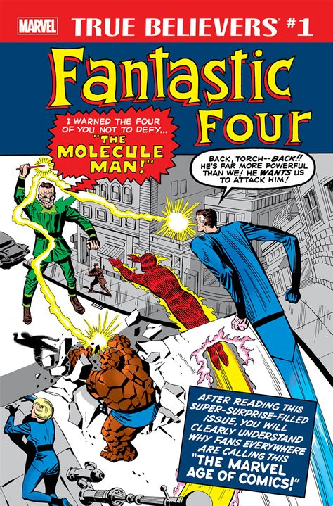 True Believers Fantastic Four Molecule Man 2018 1 Comic Issues