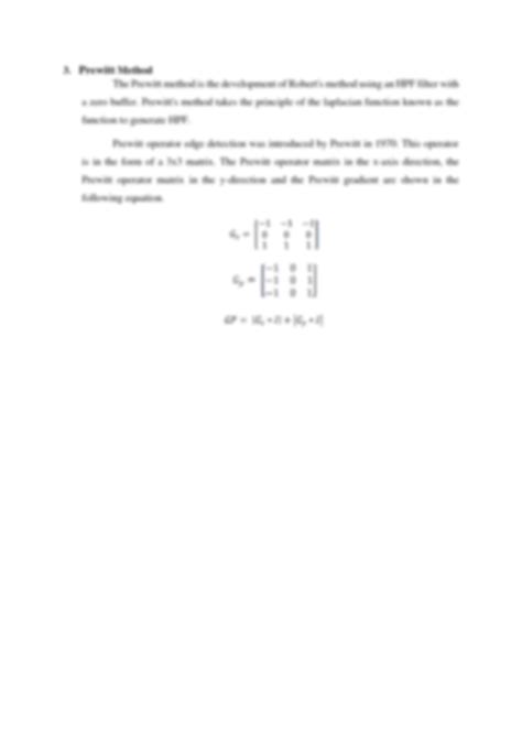 Solution Edge Detection Using Canny Method Robert Method Prewitt And